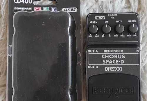 Behringer Chorus Space-D CD400 гитарная педаль