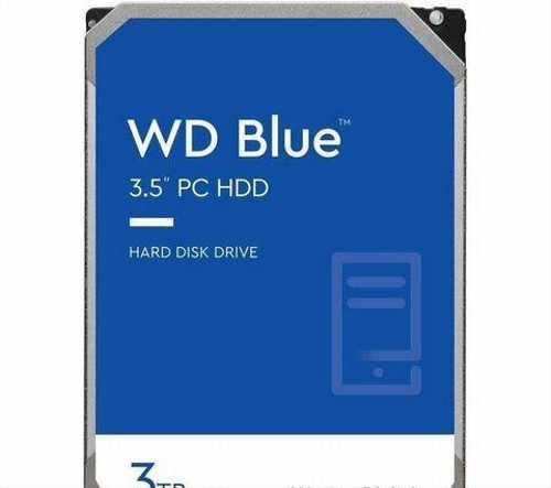 3TB WD Blue (WD30ezaz) Serial ATA III, 5400 rpm, 2