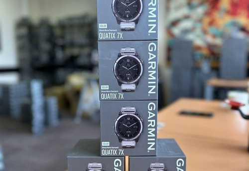 Garmin Quatix 7X sapphire Solar titanium/море/ MSK