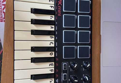 Midi клавиатура akai Pro MPK mini MK2