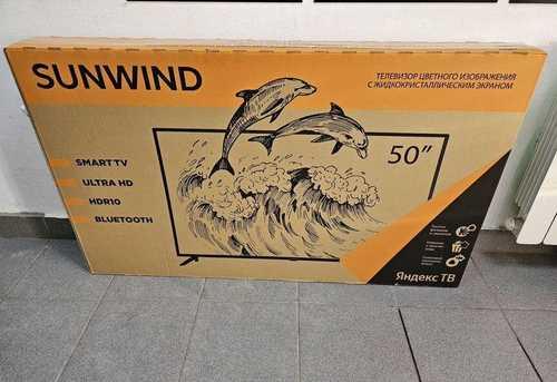 Новый 50"(127 см), UHD 4K Sunwind