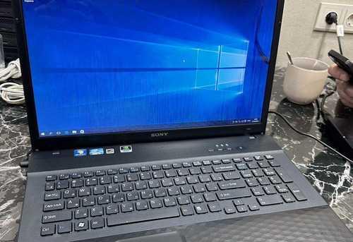 Большой Sony Vaio 17 Core i5/4/640/GF410 (дефект)