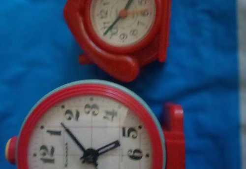 Часы будильник из СССР "Янтарь" и "Gentex