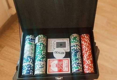 Аренда набора для покера 200 фишек