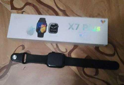 Сенсорные часы X7 Plus