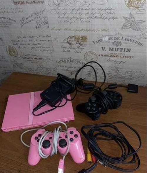 Sony PS2 slim Pink