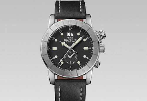 Новые Glycine Airman (пилот) gmt Швейцарские часы