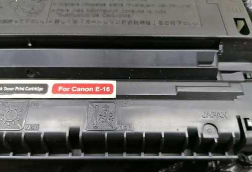 Оригинальный картридж для Canon E-16 Japan