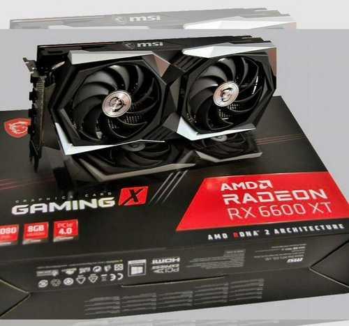 Видеокарта MSI AMD Radeon RX 6600 XT gaming X