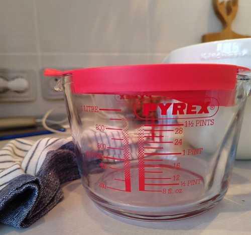 Стакан мерный, чаша мерная 1 л pyrex