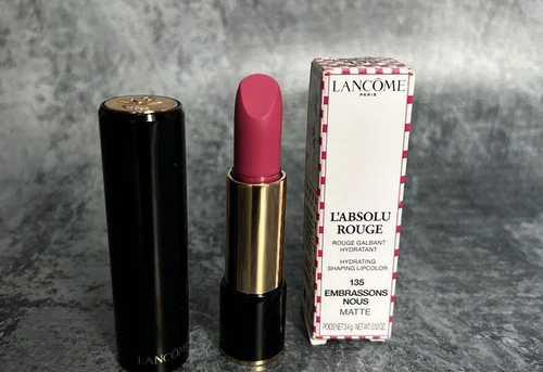 Помада lancome L'Absolu Rouge matte, оттенок 135