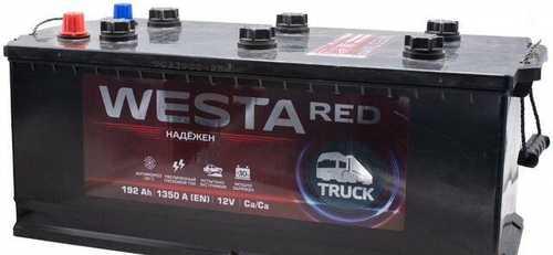 Аккумулятор westa RED 192 Ач 1350 А прямая полярно