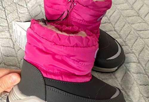 Детская зимняя обувь, 24 размер, новые