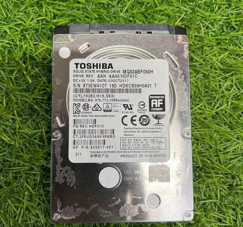 Жёсткий диск sshd 2.5 1000GB Toshiba