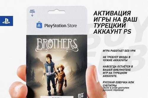 Brothers: a Tale of two Sons (PS4) для PlayStation