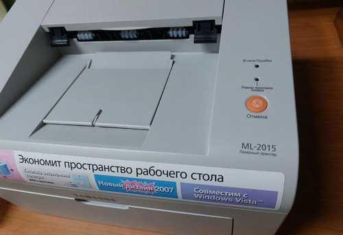 Принтер лазерный samsung ML-2015 Б/У. Под дешёвые