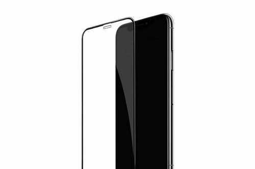 Защитное стекло auzer iPhone Xr/11 (Черное)