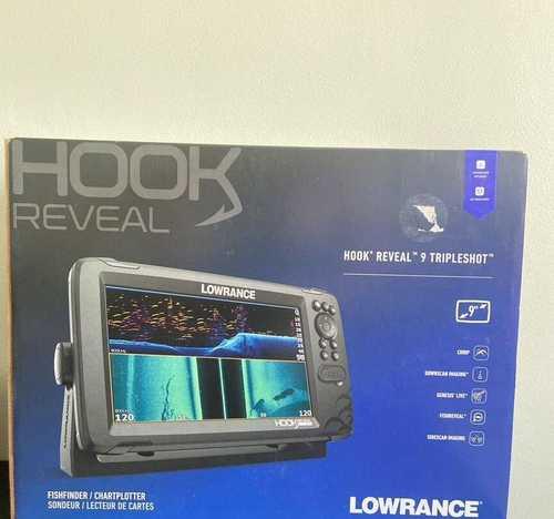 Эхолот lowrance hook reveal 9 tripleshot