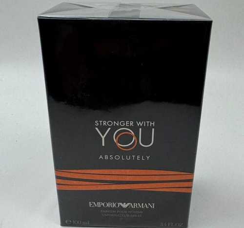 Armani stronger with you absolutely духи