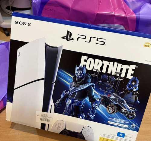 Новая Sony PS5 Slim Fortnite Edition с дисководом