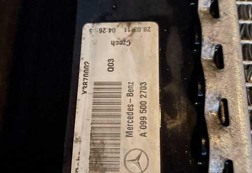Радиатор основной мерседес w204, w212, w207