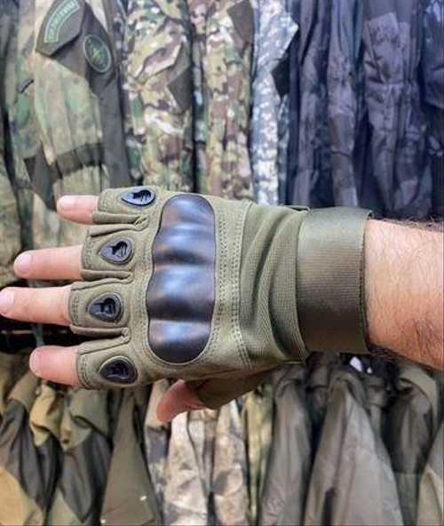 Тактические перчатки без пальцев | Festima.Ru - Мониторинг объявлений