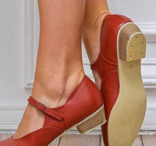 Туфли для народных танцев новые