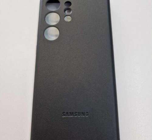 Чехол Samsung S23 ultra Leather Case