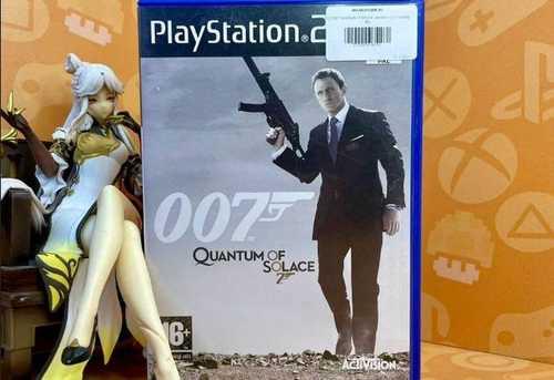 PS2 007 Quantum of Solace (английская версия) б/у