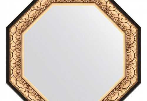 Зеркало настенное Octagon evoform в багетной раме