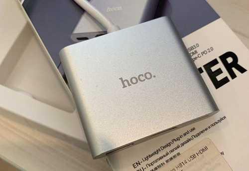 Хаб Hoco Type-C HB14 Easy use USB-C
