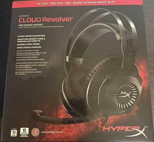 Hyperx cloud revolver новые