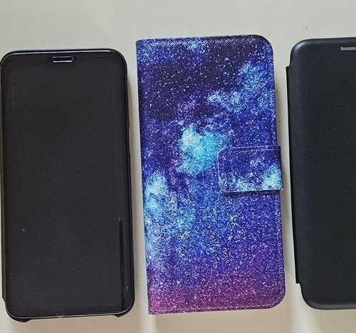 Чехол книжка для Samsung galaxy s 8 новые