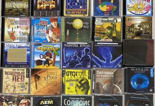 Игры, программы, аудиокниги для пк на CD/DVD