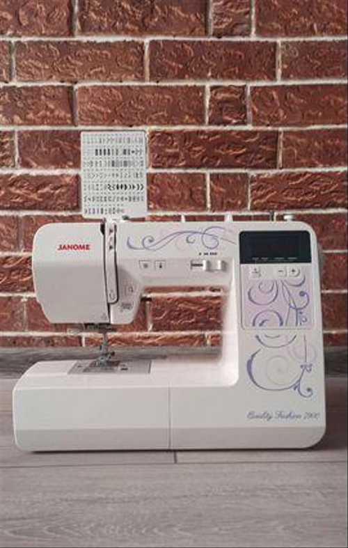 Швейная машина Janome и оверлок Janome