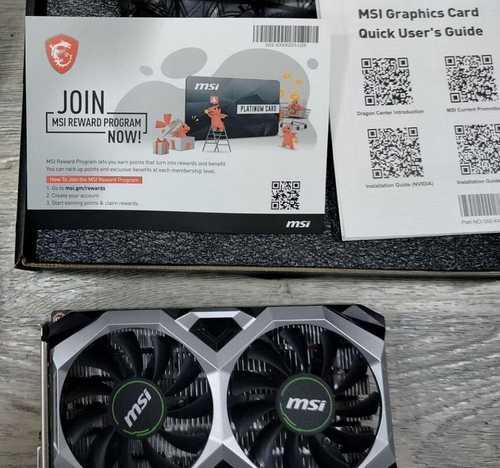 Видеокарта Msi geforce gtx 1650