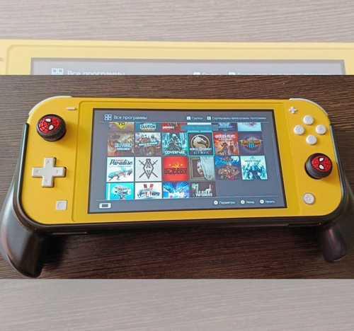 Nintendo switch lite с играми