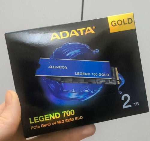 Новый adata 2TB Legend 700 Gold