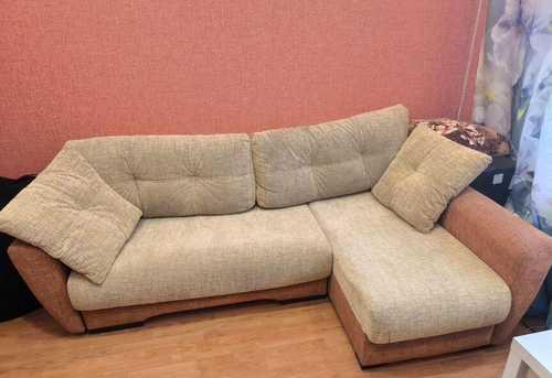 Угловой раскладной диван бу