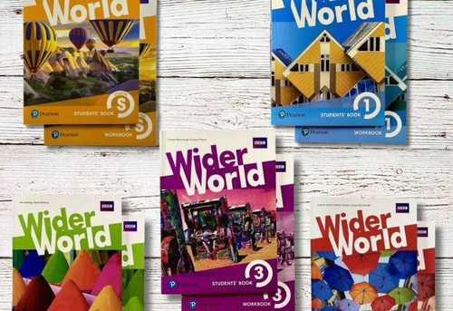 Wider world starter,1,2,3,4 новые учебники