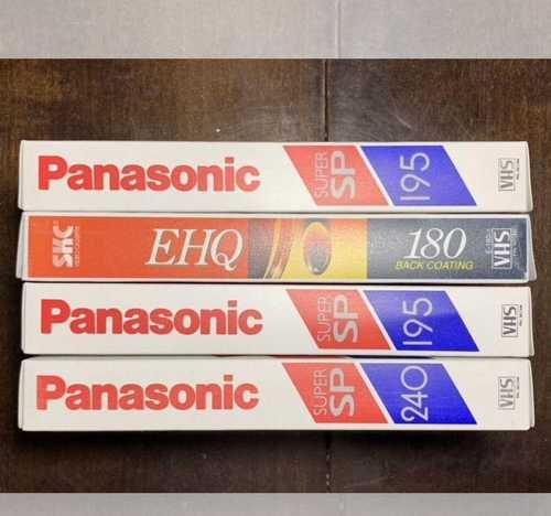 VHS кассеты Panasonic