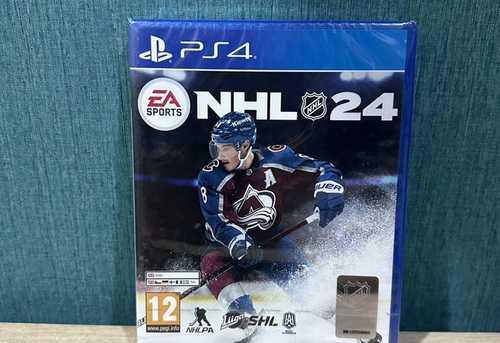 Игра NHL 24 PS4. Диск новый