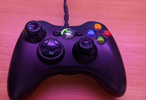 Оригинал xbox 360 проводной геймпад