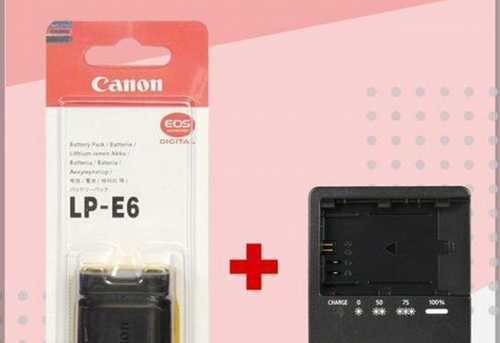 Аккумулятор Canon LP-E6 + Зарядка Canon LC-E6