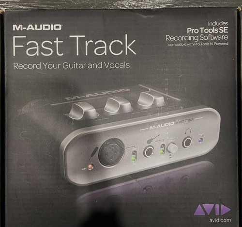 Звуковая карта M audio fast track