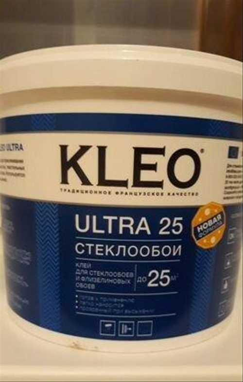 Клей kleo ultra 25 для стеклообоев и флизелиновых