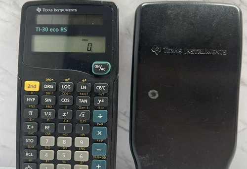 Калькулятор Texas Instruments TI-30 eco RS