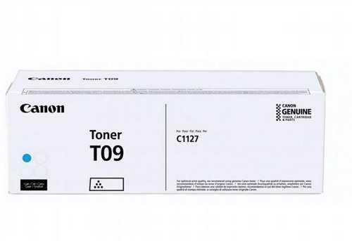 Тонер-картридж Canon T09 CY 3019C006 голубой