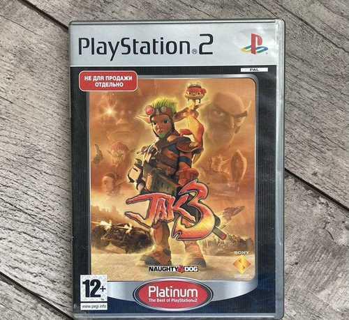 Jak 3 Ps2 игры лицензия Диск Sony