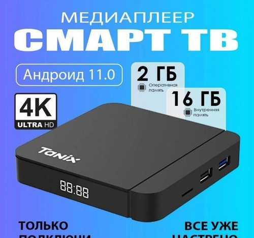 SMART TV приставка Tanix w2